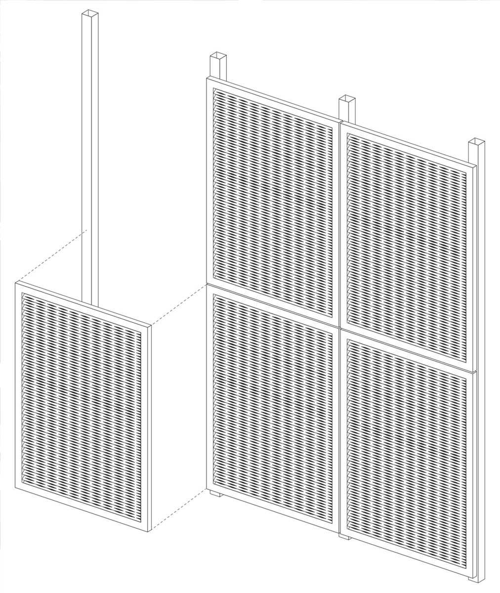 LOUVER MESH - Perfometal